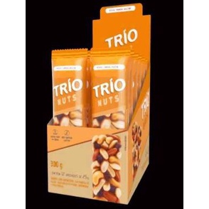 Barra De Ceral Trio Nuts 25g 12 Unidades - Clicklotus | Shopee Brasil