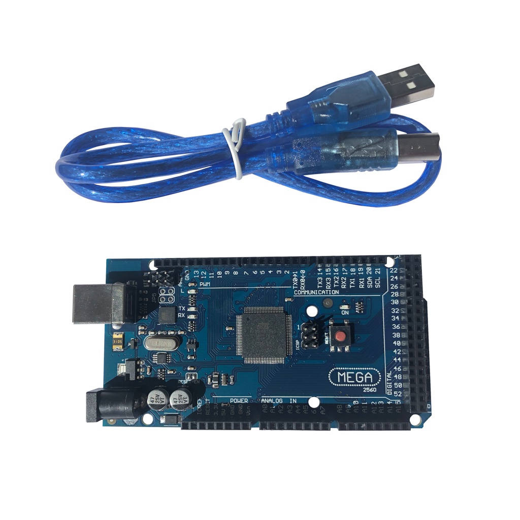 Placa Compatível Arduino Mega 2560 R3 Atmel Mega16u2 | Shopee Brasil