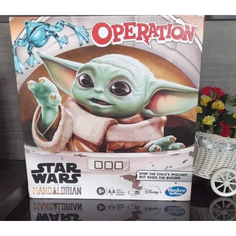 Jogo Operation Importado Star Wars Mandalorian Conforme Foto | Shopee ...