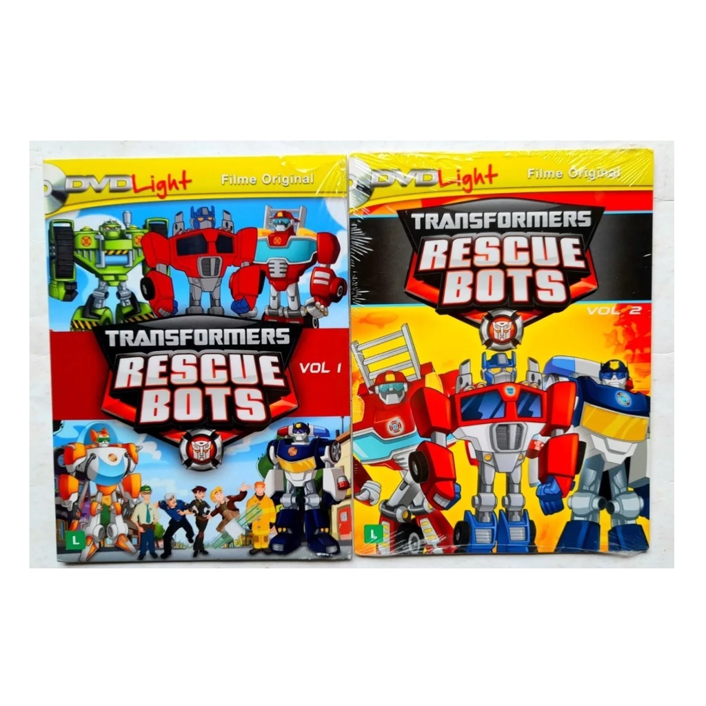 Dvd Transformers Rescue Bots | Shopee Brasil