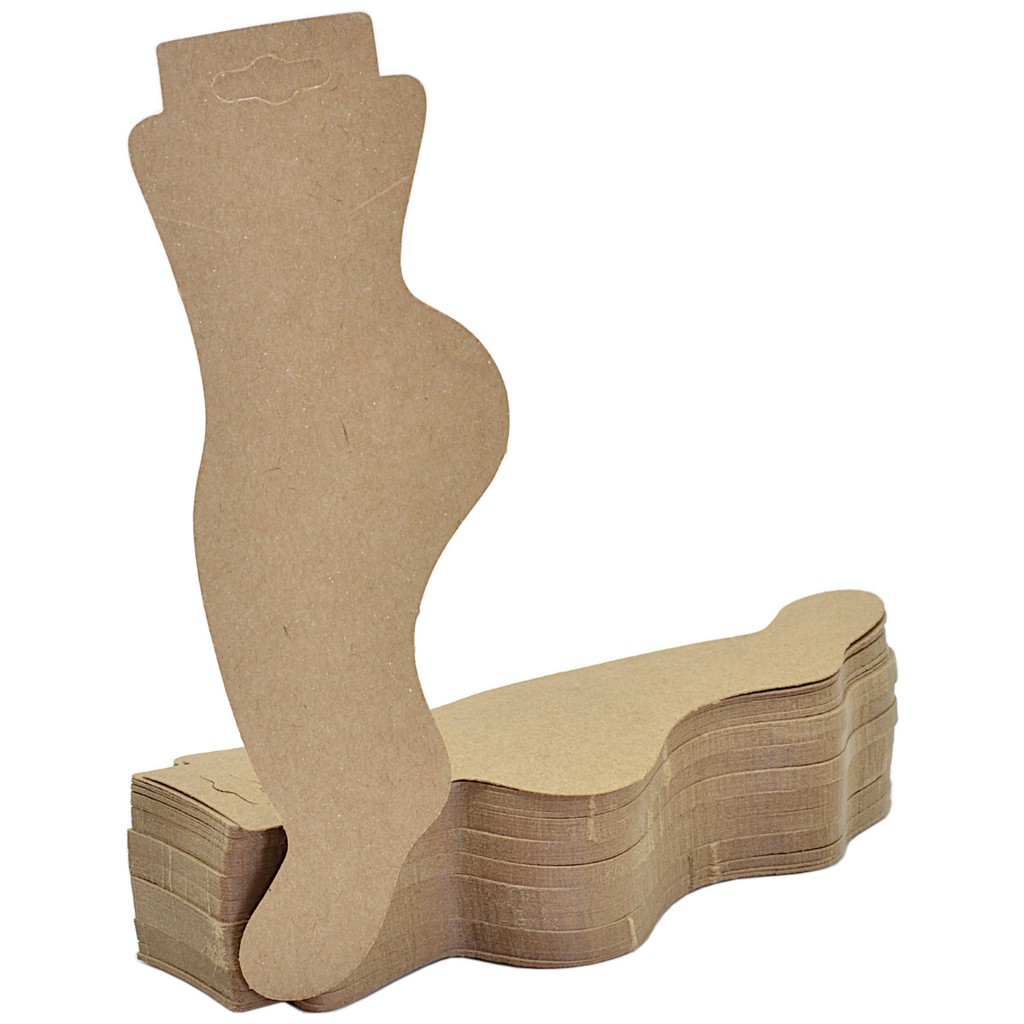 Cartela Pezinho para Tornozeleira 5,2 x 15 cm C113 - 100 Unidades ...