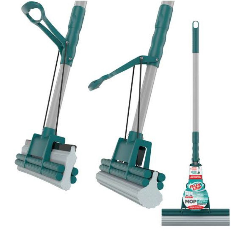 Rodo de Limpeza Multiuso MOP PLUS - FLASHLIMP | Shopee Brasil