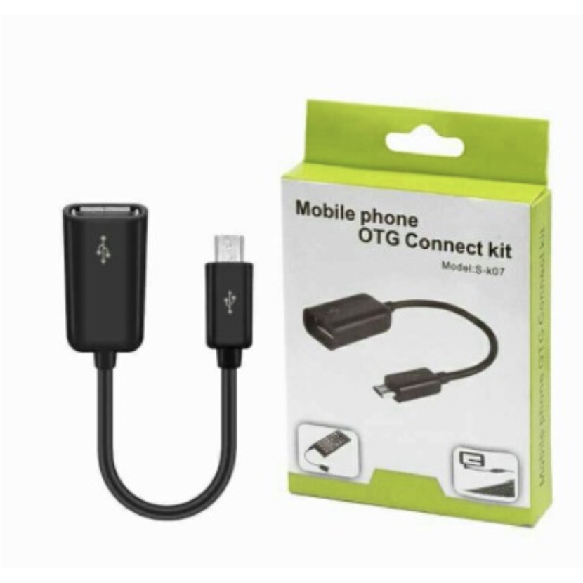 Cabo Adaptador OTG Connect Kit Model: S-k07 | Shopee Brasil