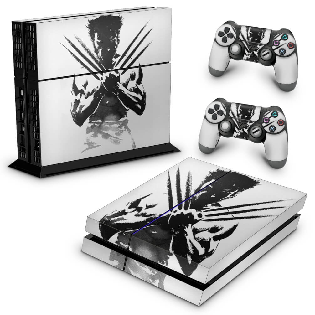 Skin PS4 Fat Adesivo - Wolverine - X Men | Shopee Brasil