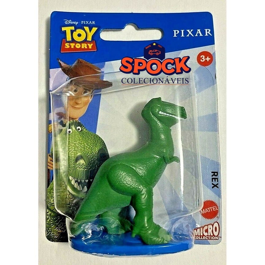Micro Collection - Mattel - Toy Story - Rex | Shopee Brasil