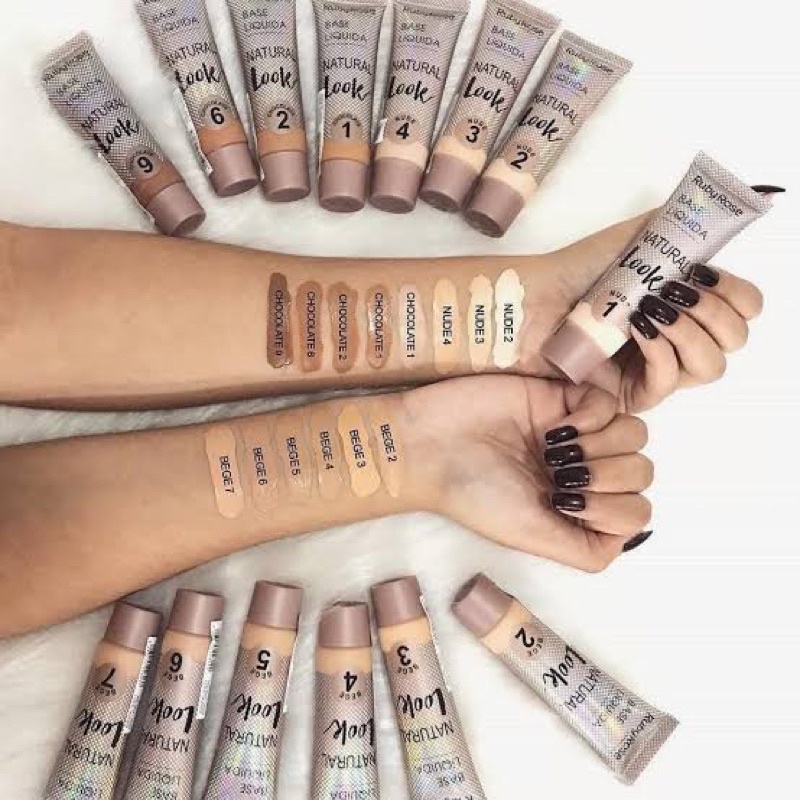 base natural look Ruby Rose | Shopee Brasil