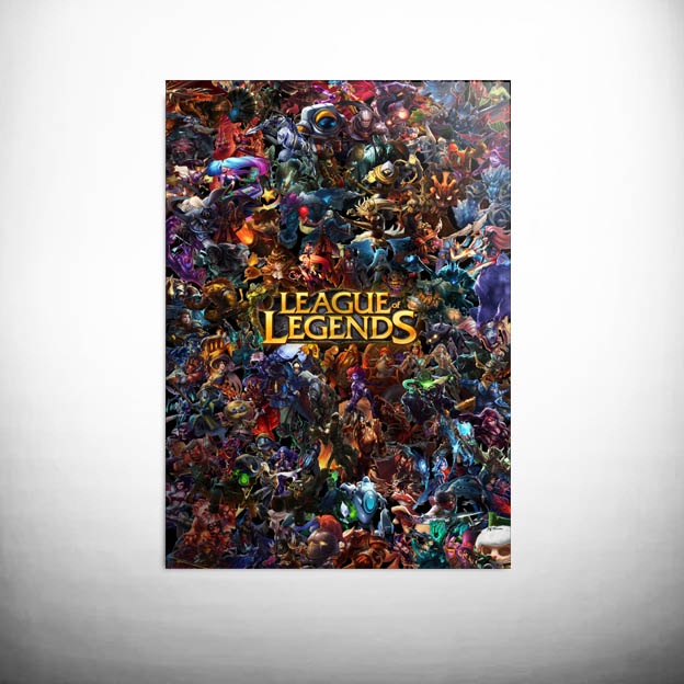 Poster Adesivo Jogo League of Legends | Shopee Brasil