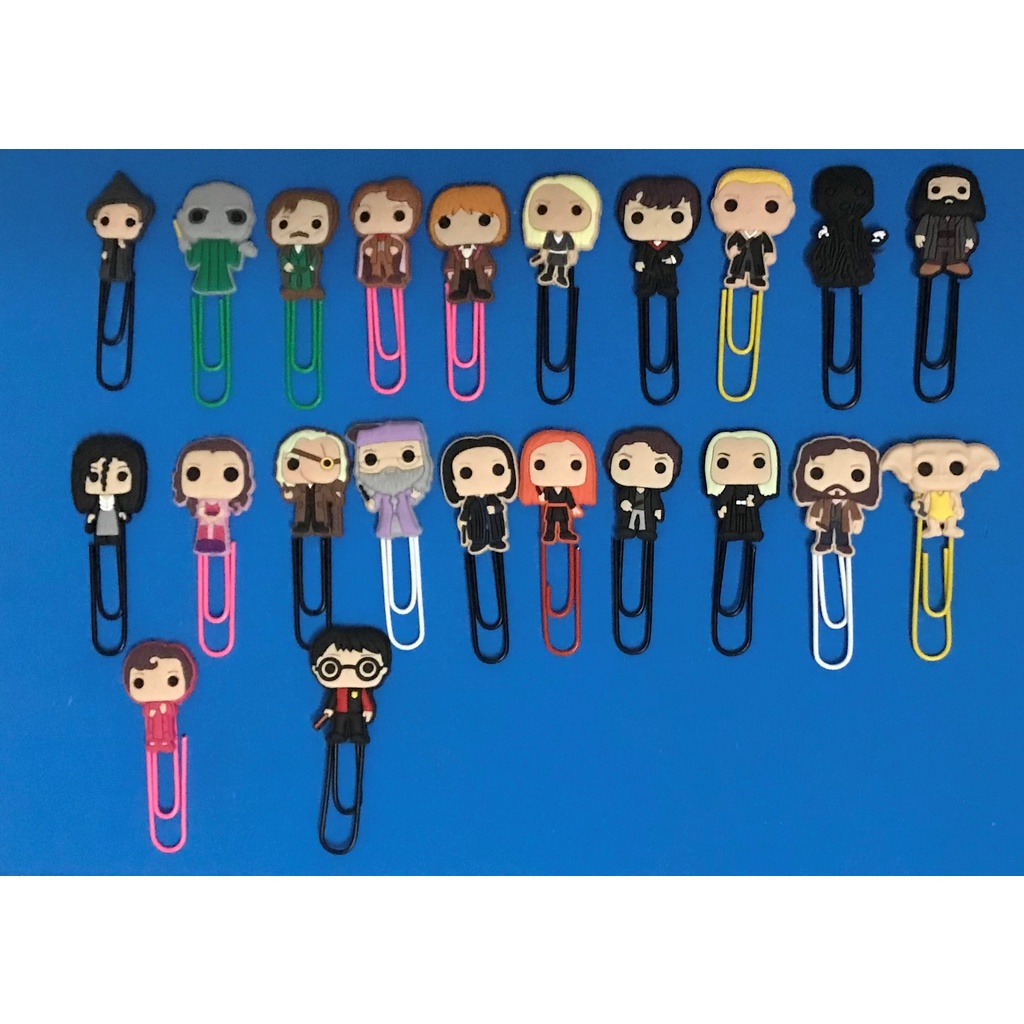 Clips Marcador de Páginas Harry Potter | Shopee Brasil