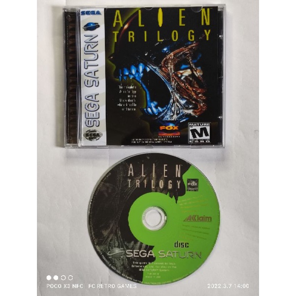 Alien trilogy para sega saturno | Shopee Brasil