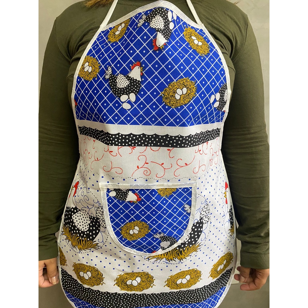 Avental De Cozinha Impermeável Estampado. | Shopee Brasil