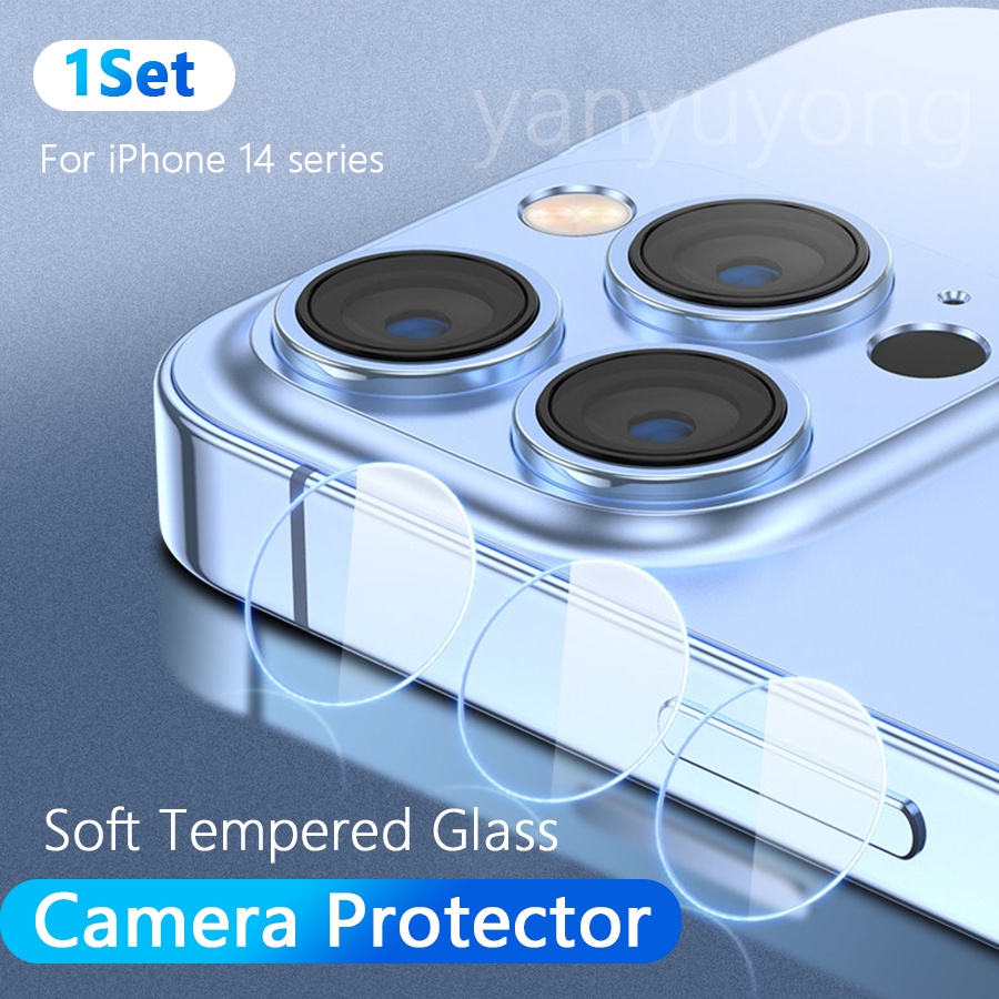 Para iPhone 14 13 12 11 Pro Max 12 13 Mini X XS XR 6 6S 7 8 Plus SE 2020 Lente De Câmera ...