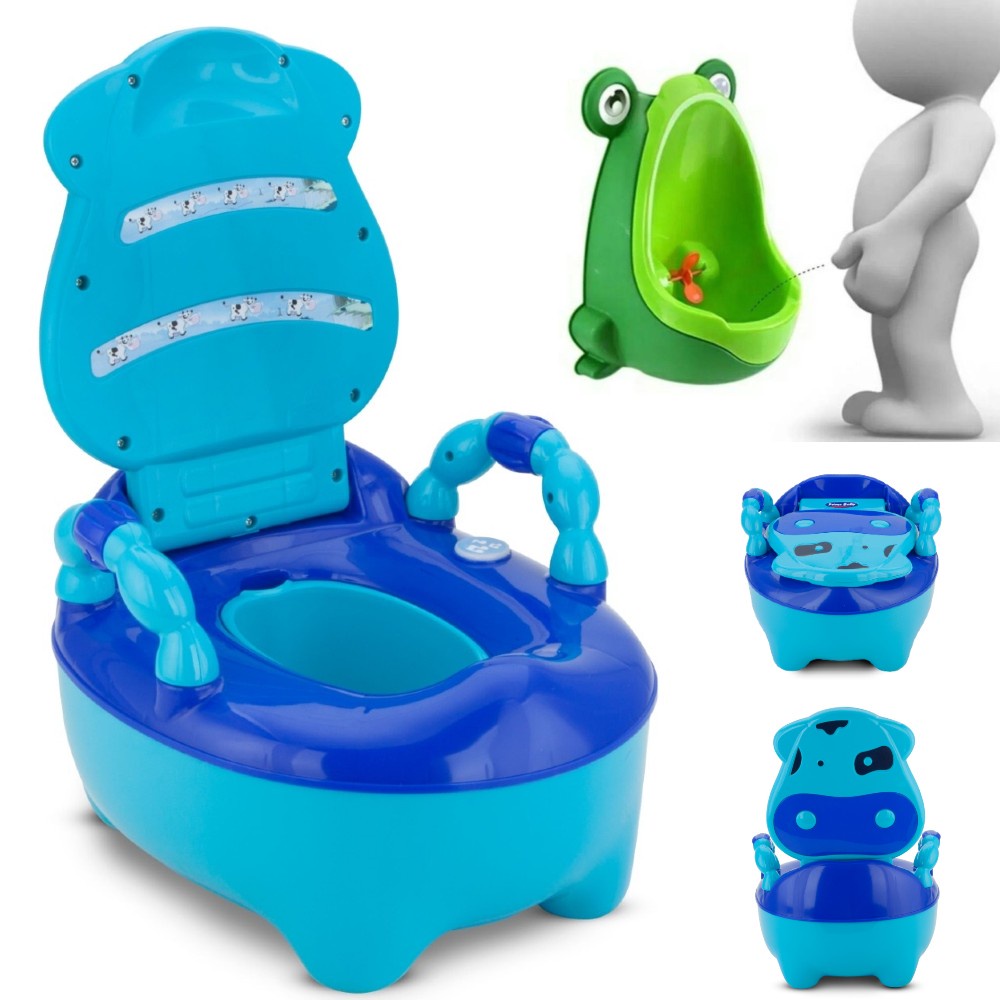 Troninho Pinico Infantil Fazendinha Musical AZ + Mictorio | Shopee Brasil