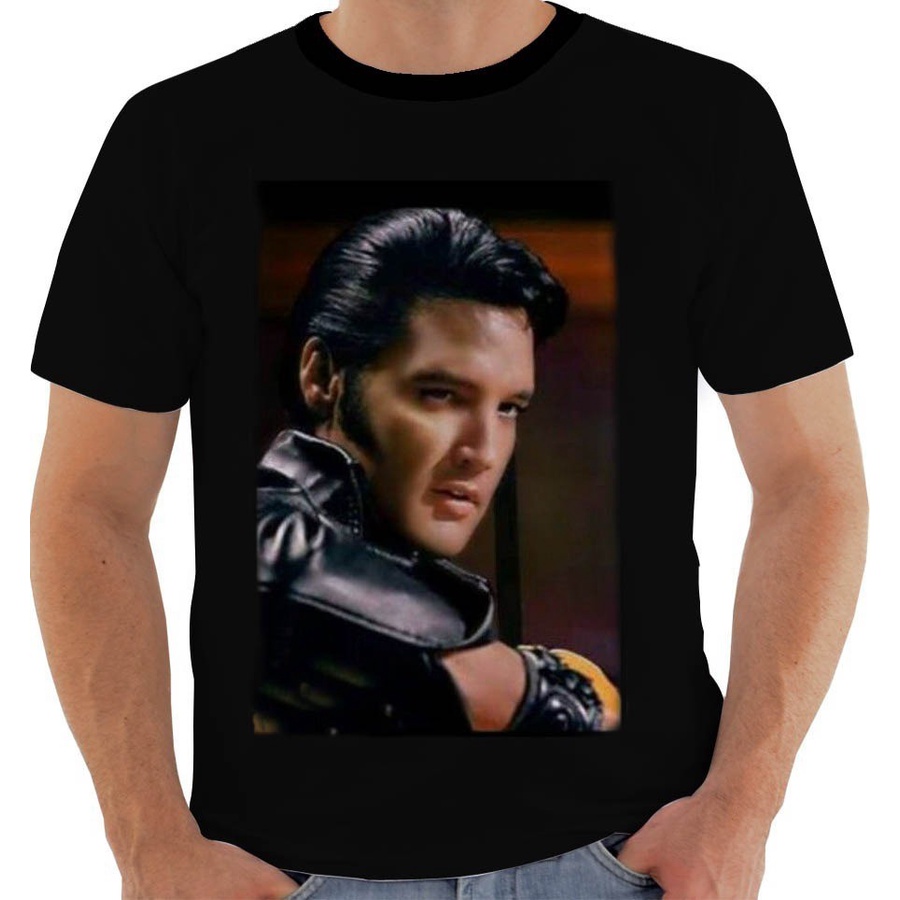 Camiseta Camisa Lc422 Elvis Presley Rei Do Rock REF:04IJ | Shopee Brasil