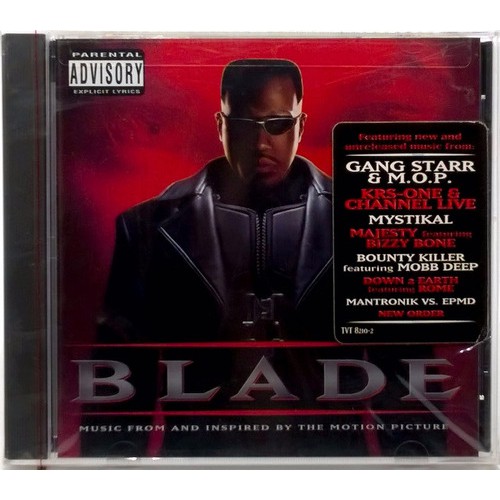 Cd Blade 1998 Americano Tvt Lacrado Trilha Sonora Do Filme | Shopee Brasil