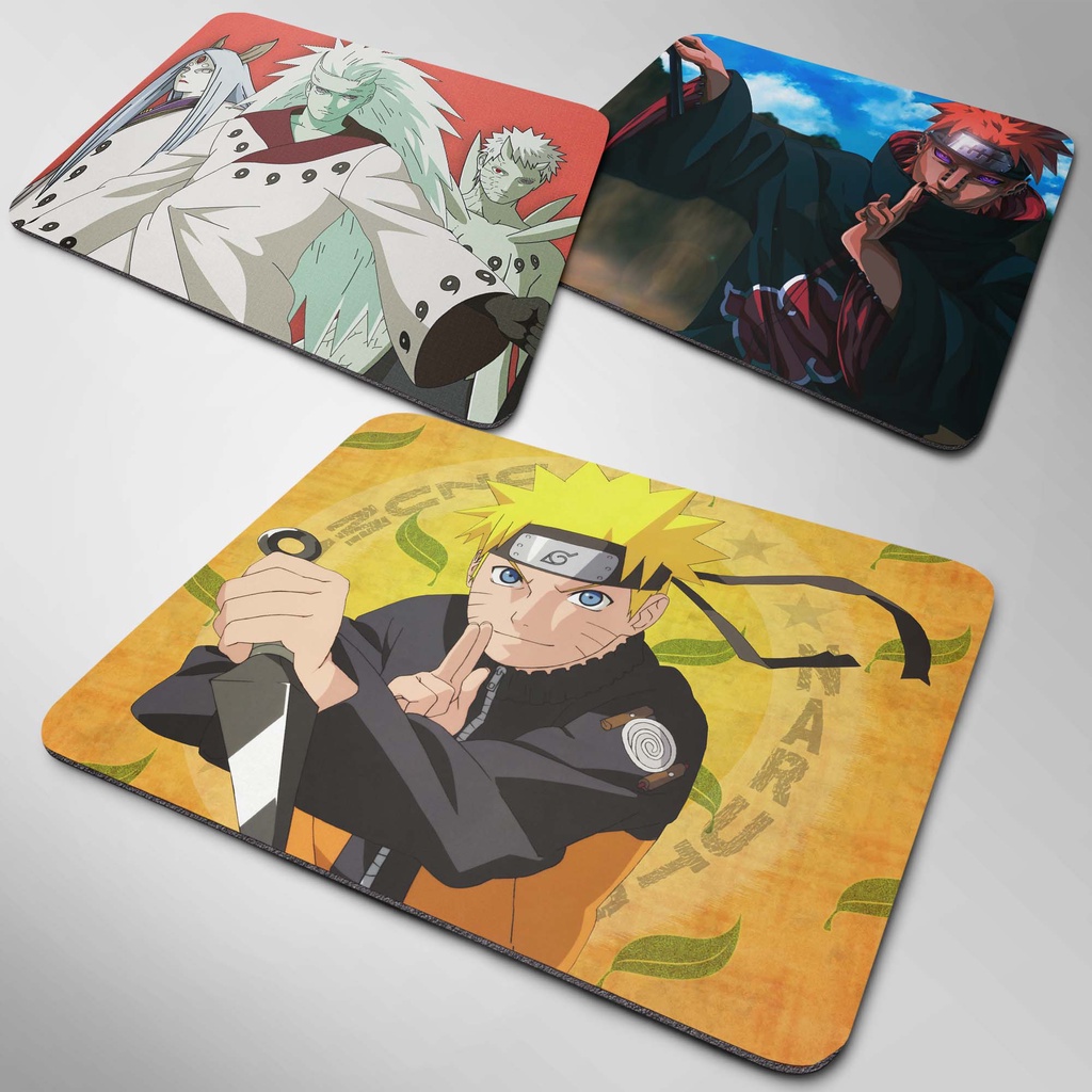 Mouse Pad Naruto Shippuden Variavel 1 | Shopee Brasil