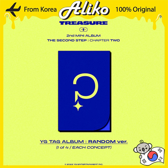 TREASURE 2nd Mini Album - THE SECOND STEP : CHAPTER TWO (Tag Album ...