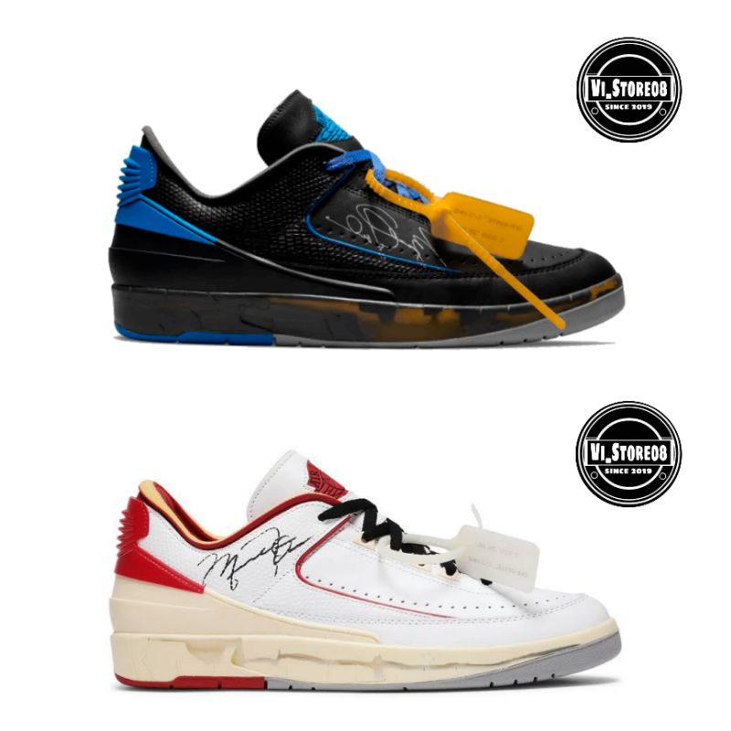 Nike Air Jordan 2 Retro X Off White Perfect Kick Original | Shopee Brasil