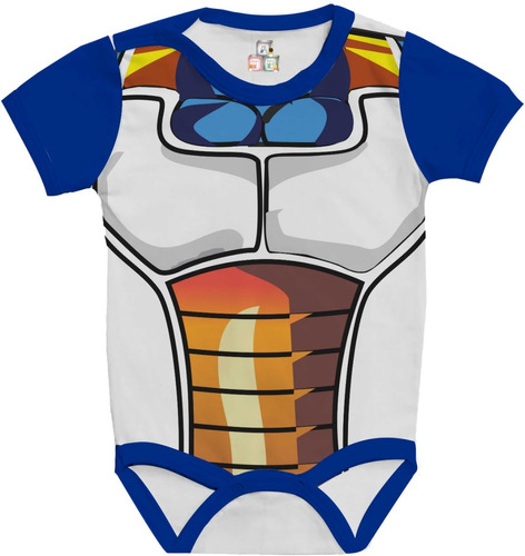 Body Bodies Bebê Personaliza Infantil Vegeta Dragon Ball Hd | Shopee Brasil
