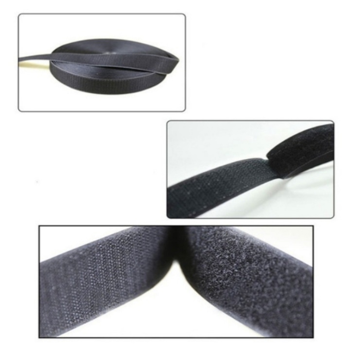 Velcro Largo 5cm Preto - 1 metro | Shopee Brasil