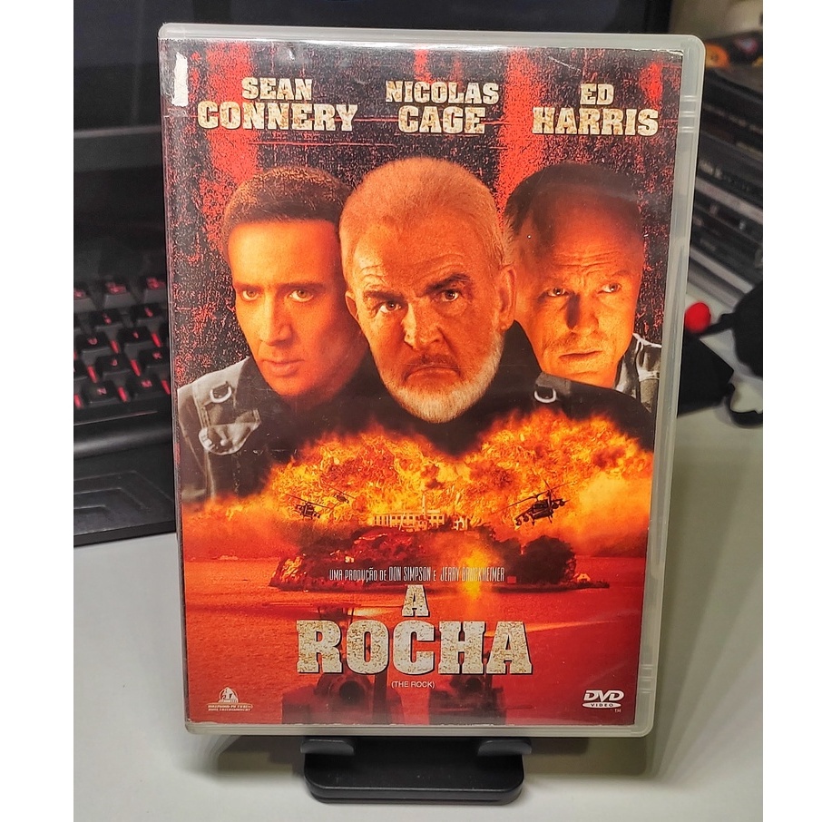 A ROCHA - DVD - SEAN CONNERY | Shopee Brasil