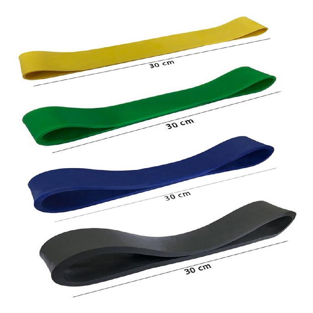 Kit Rubber Band Faixa Circular - 4 Tensões - Prottector | Shopee Brasil