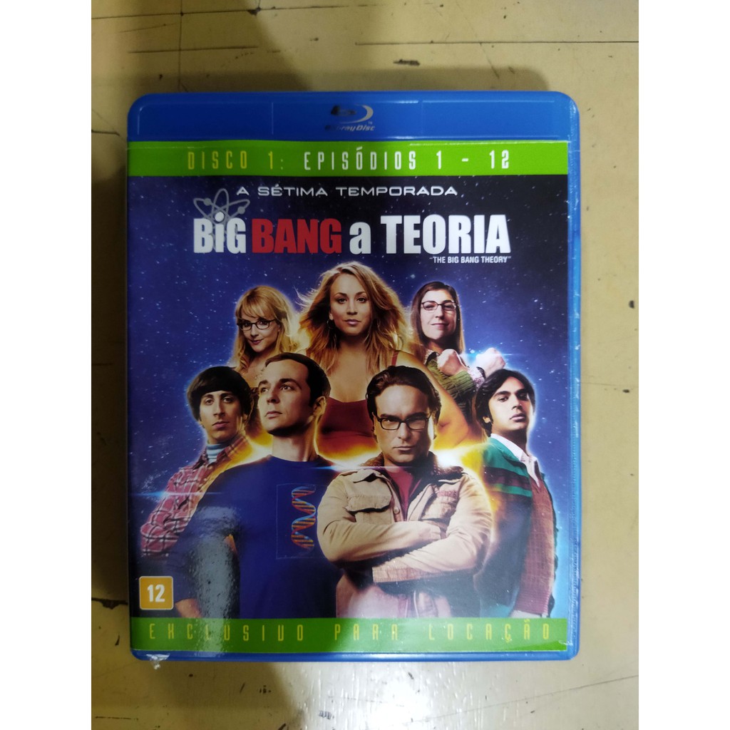 Blu ray Big Bang a teoria - Sétima Temporada | Shopee Brasil