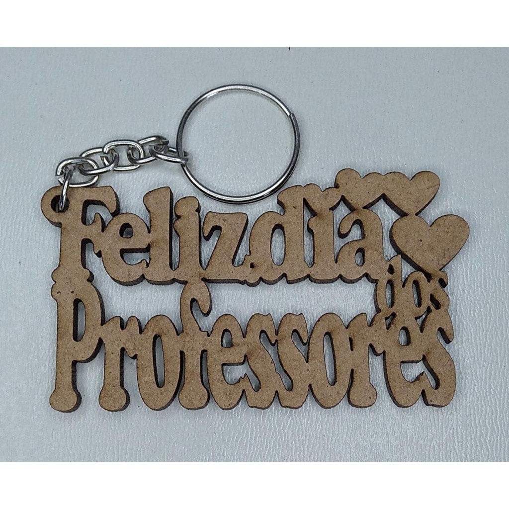 Chaveiros Dia do Professor - kit 10 unidades | Shopee Brasil