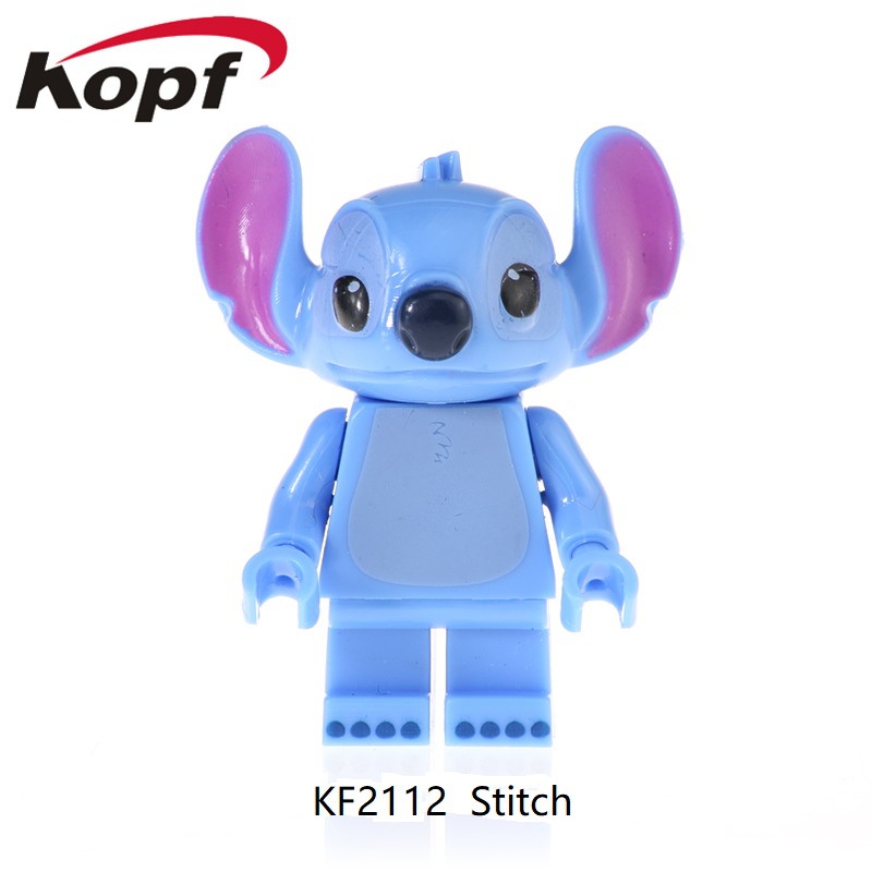 Stitch Little Monster Assembled Building Blocks Miniatura De Brinquedos ...