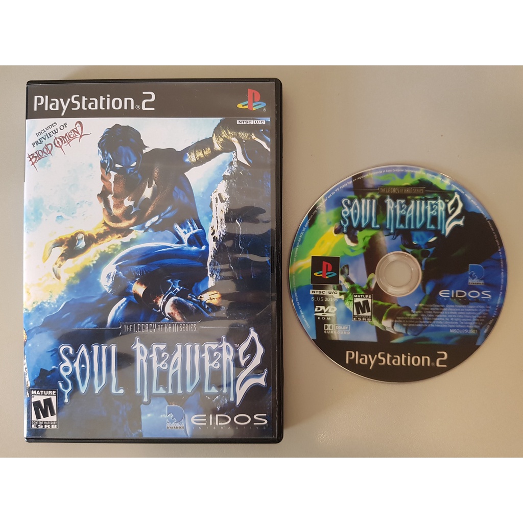 PS2 - Soul Reaver 2 Legacy of Kain - Leia a descrição | Shopee Brasil
