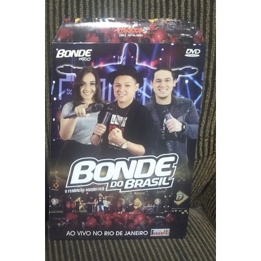 DVD BONDE DO BRASIL AO VIVO NO RIO DE JANEIRO CAPA PAPELÃO | Shopee Brasil