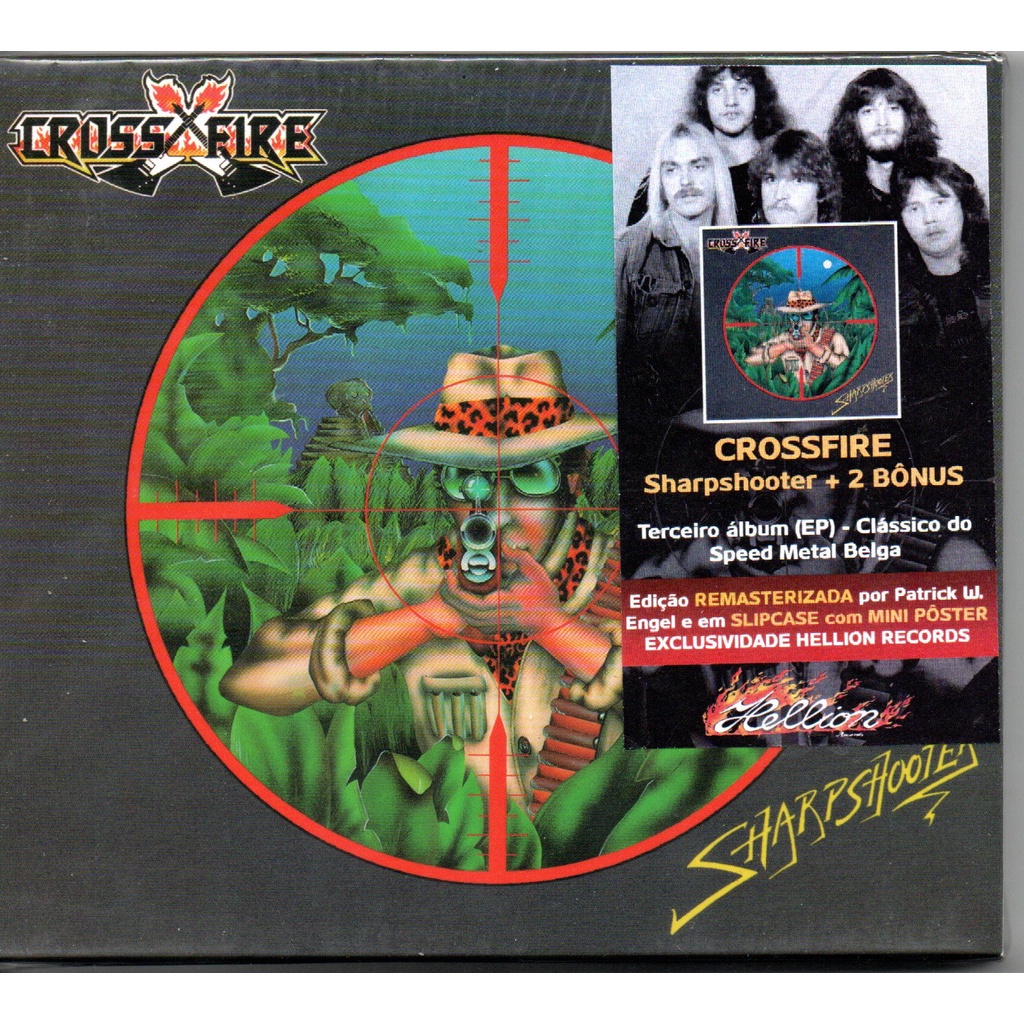 Cd Crossfire - Sharpshooter Slipcase+poster Nacional (2022) | Shopee Brasil