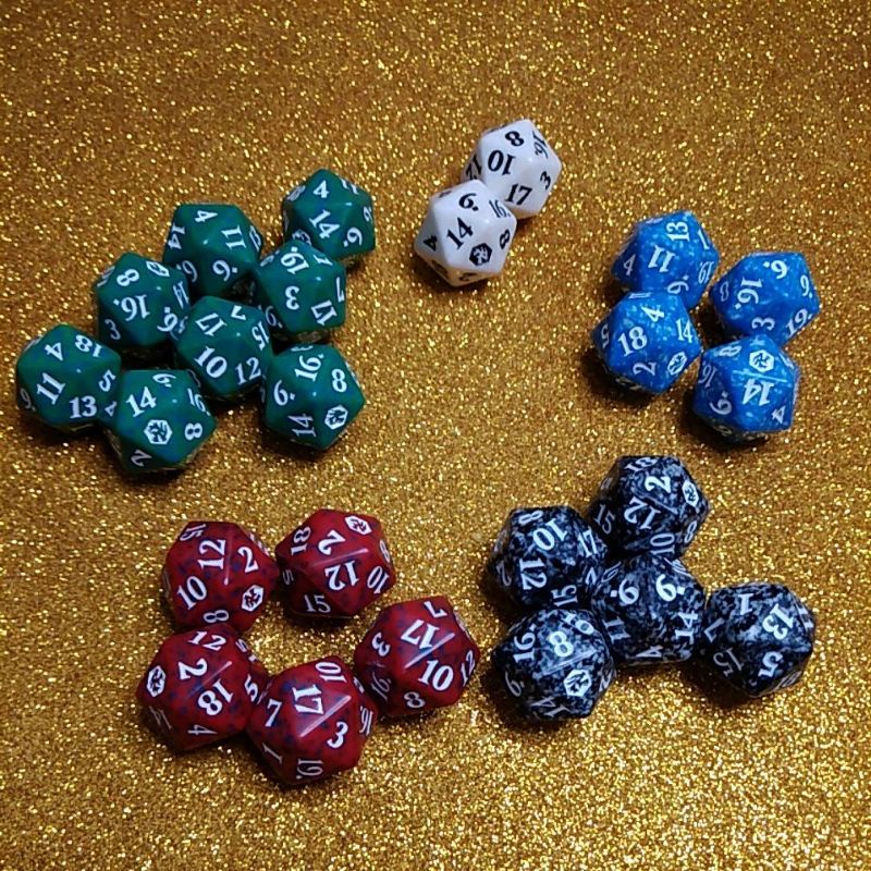 Dado d20 MTG Magic the Gathering - D&D Aventuras em Forgotten Realms ...