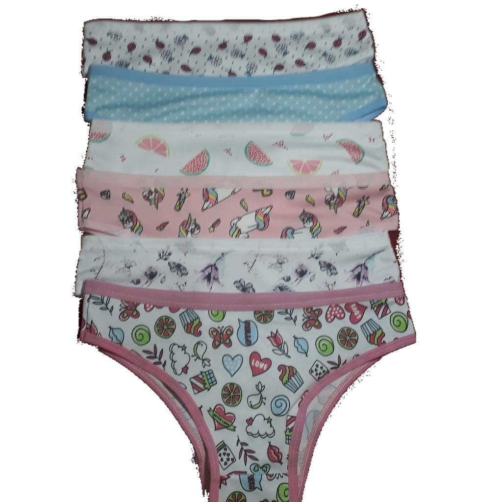 Calcinha Infantil De Microfibra | Shopee Brasil