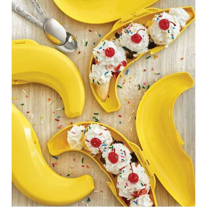 Tupper Porta Banana - Tupperware | Shopee Brasil