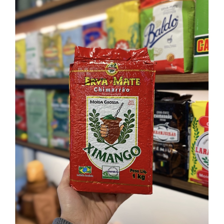 Erva Mate Ximango Moída Grossa à Vácuo - 1kg | Shopee Brasil