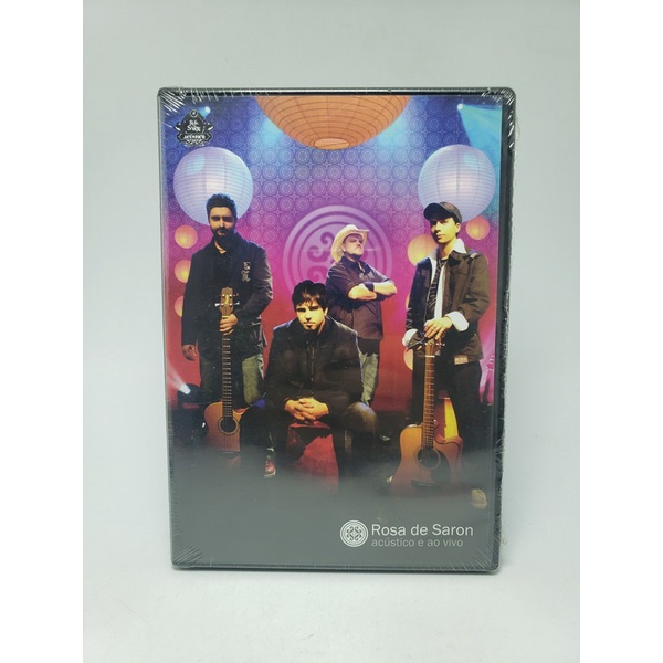 Dvd Rosa De Saron - Acustico E Ao Vivo Original Lacrado | Shopee Brasil