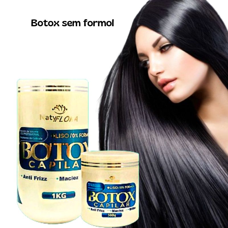 Botox capilar sem formol 1kg hidratação capilar liso | Shopee Brasil
