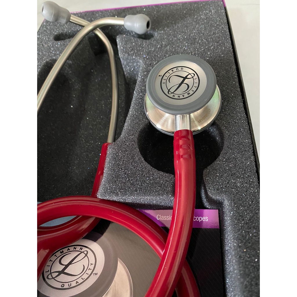 Estetoscópio Littmann Classic III 5627 Burgundy Tradicional - 3M ...