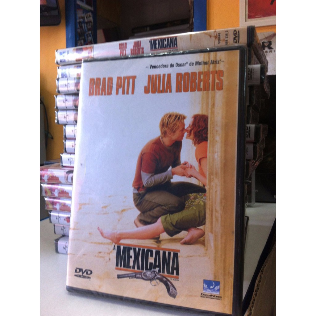 Dvd Original A Mexicana (brad Pitt | Julia Roberts) Lacrado | Shopee Brasil