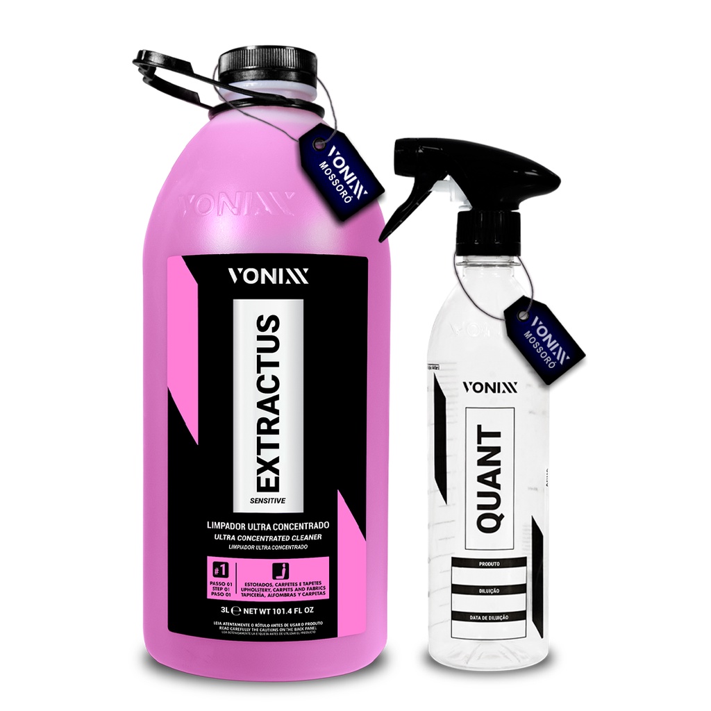 EXTRACTUS SENSITIVE 3L + QUANT 500ML | Shopee Brasil