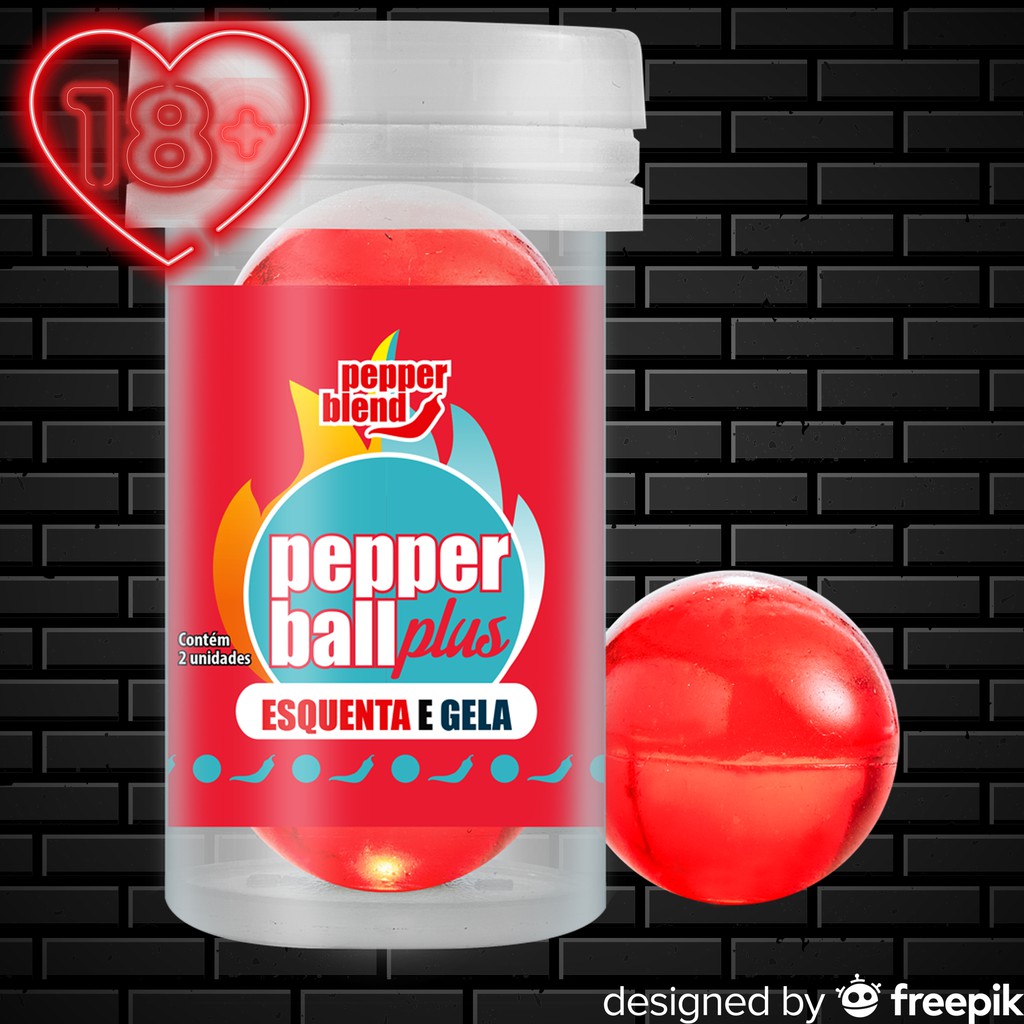 Bolinha - Pepper Ball Plus - Com 2 unidades – Pepper Blend | Shopee Brasil