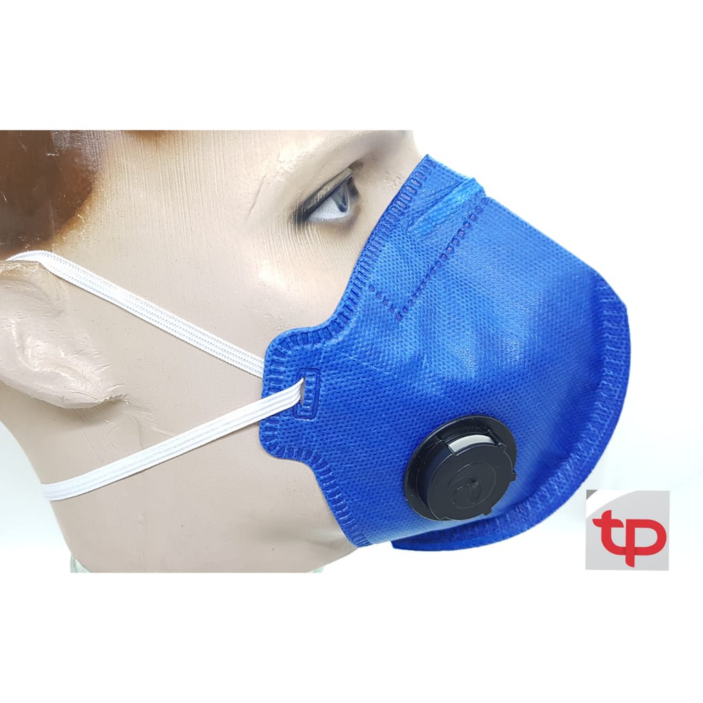 Kit 5 Mascaras respirador de proteção descartável com válvula - PFF 2 ...