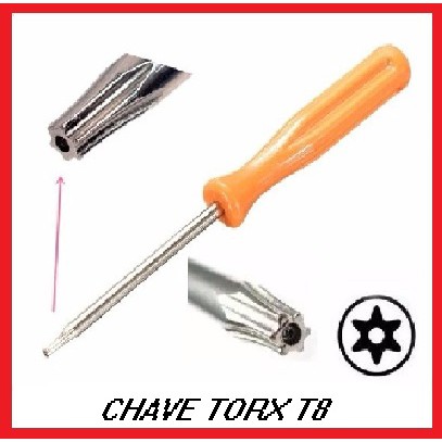 Chave Torx T8 | Shopee Brasil