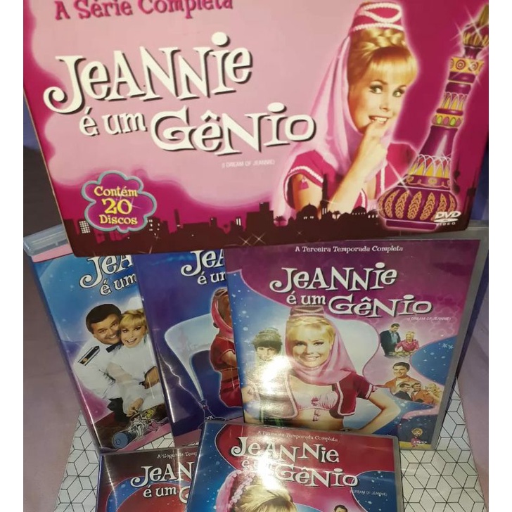 Box Jeannie é um gênio Série completa Original | Shopee Brasil