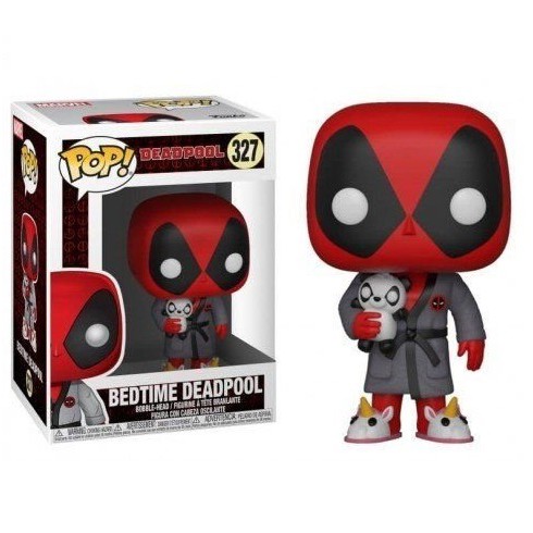 Funko Pop Marvel Deadpool Bedtime Deadpool 327 | Shopee Brasil