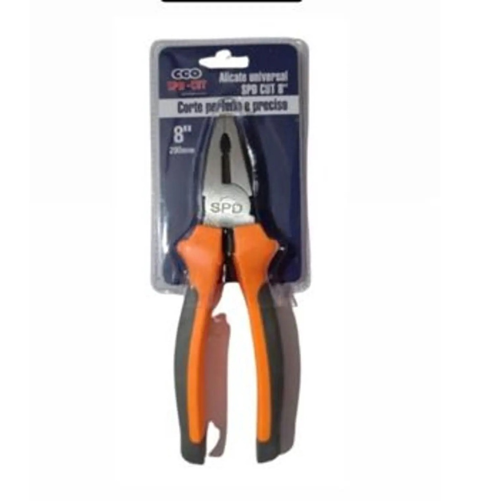 Alicate Universal SPD CUT 8" 200mm | Shopee Brasil