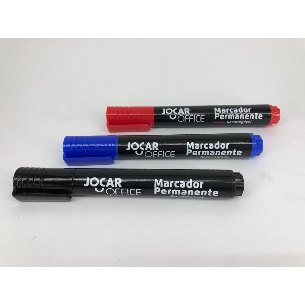 Kit Pincel Atomico Marcador Permanente - 3 Cores - Ponta 5mm - JOCAR ...