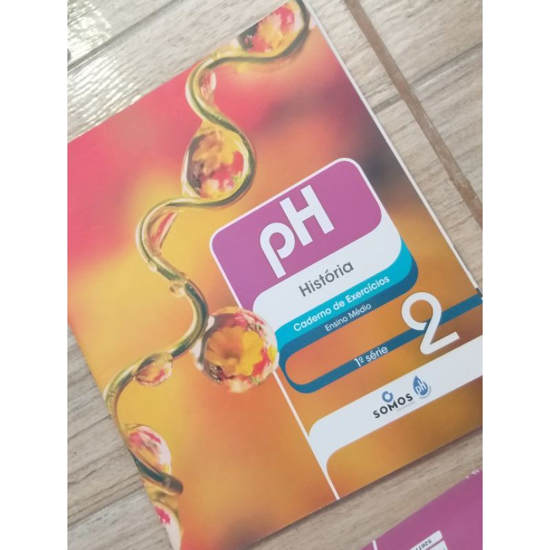 Livros Ensino Médio Sistema PH História 1 ano | Shopee Brasil