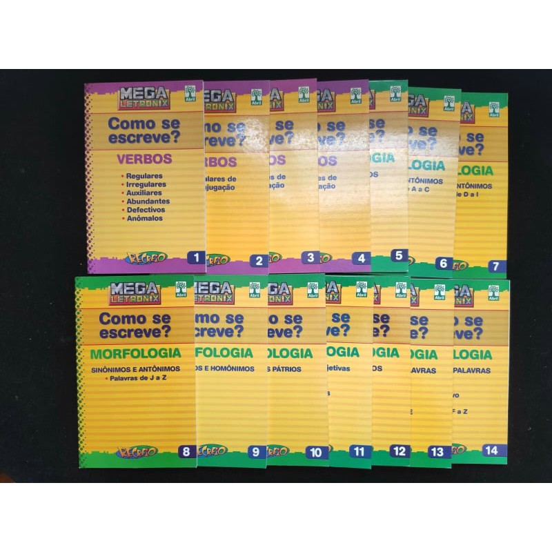 Mega Letronix - Livros Como se Escreve - Revista Recreio | Shopee Brasil