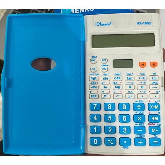 Calculadora Científica Kenko Kk-105c Com 56 Funções | Shopee Brasil
